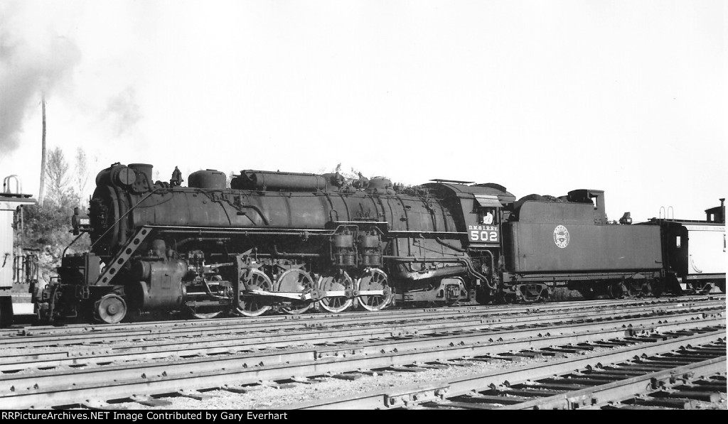 DMIR 2-10-2 #502 - Duluth Missabe & Iron Range